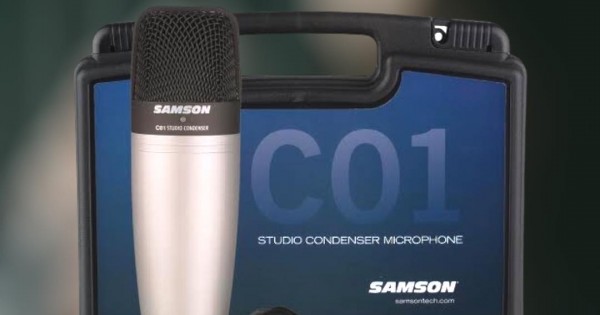 ไมโครโฟน Samson C01 (XLR) / C01U PRO (USB) สำหรับงานบันทึกเสียง คุณภาพ ...